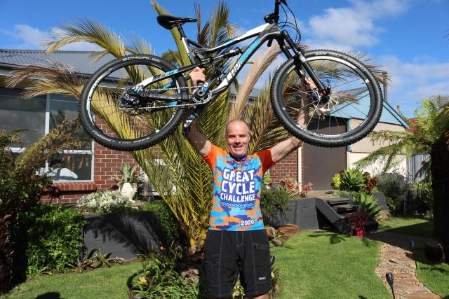 Courageous Craig to tackle cycling challenge | Limestone Coast Today