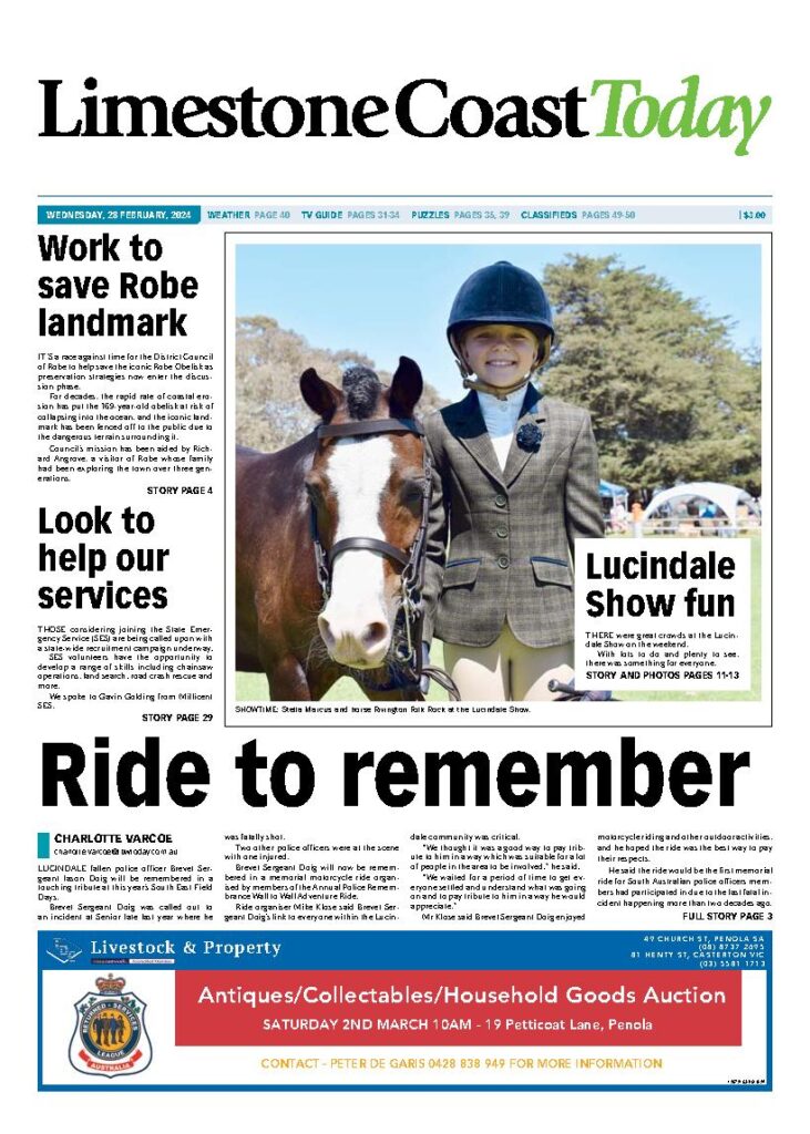 Limestone Coast Today - 28th February 2024 | Limestone Coast Today