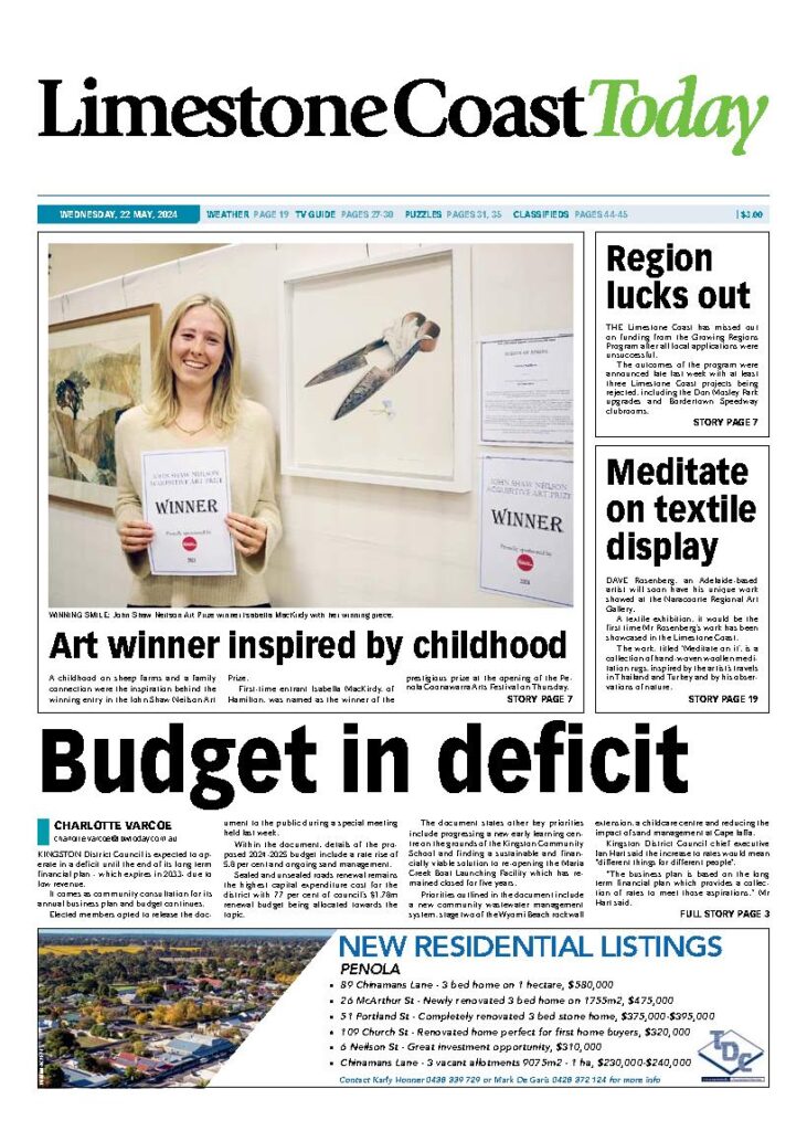 Limestone Coast Today - 22nd May 2024 | Limestone Coast Today