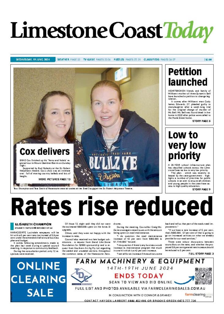 Limestone Coast Today - 19th June 2024 | Limestone Coast Today