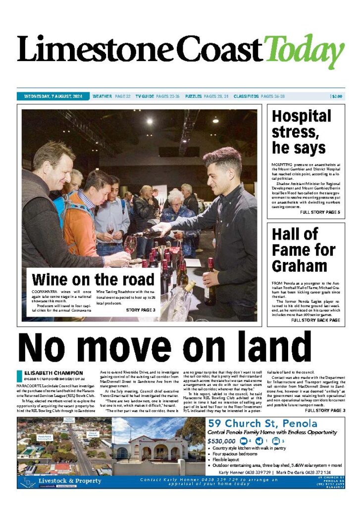 Limestone Coast Today - 7th August 2024 | Limestone Coast Today