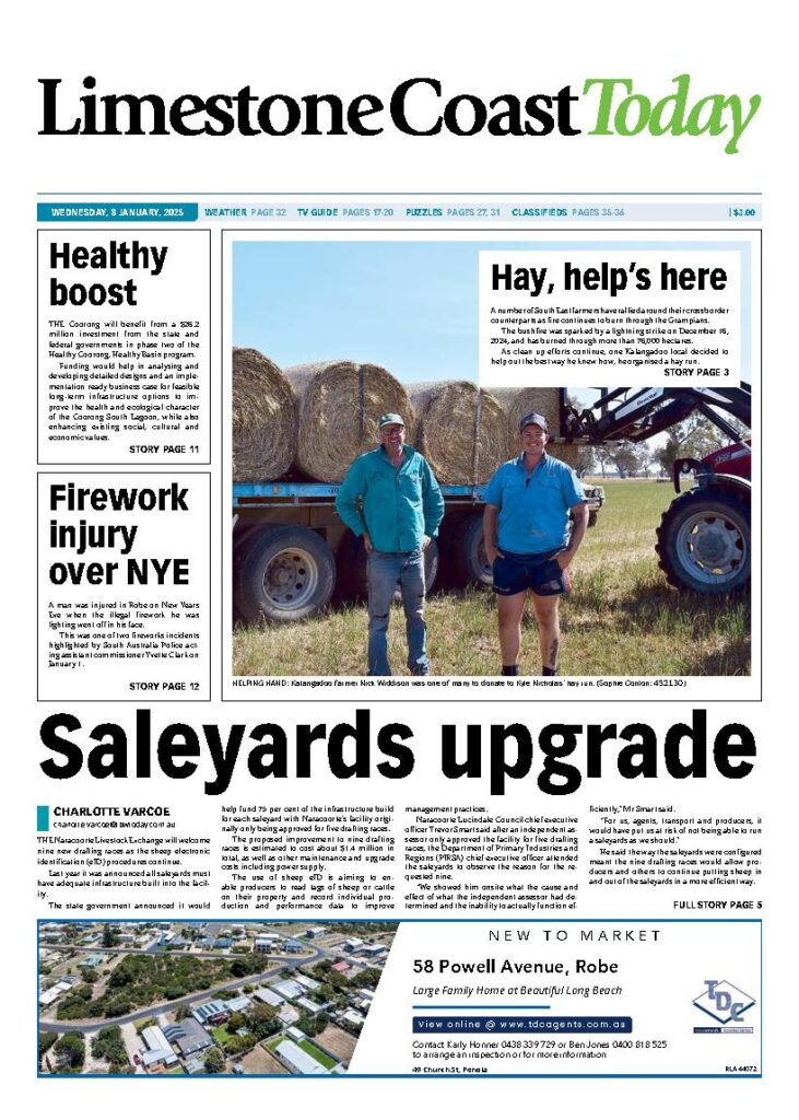 Limestone Coast Today - 8th January 2025 | Limestone Coast Today