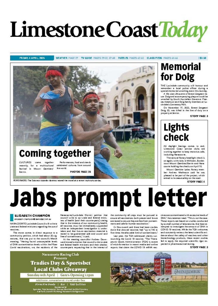 Limestone Coast Today - 4th April 2025 | Limestone Coast Today