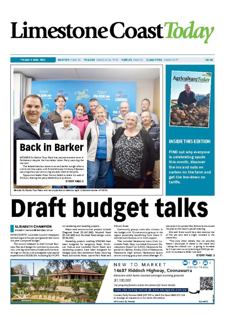 Limestone Coast Today - 9th May 2025 | Limestone Coast Today