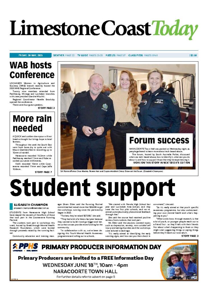 Limestone Coast Today - 30th May 2025 | Limestone Coast Today