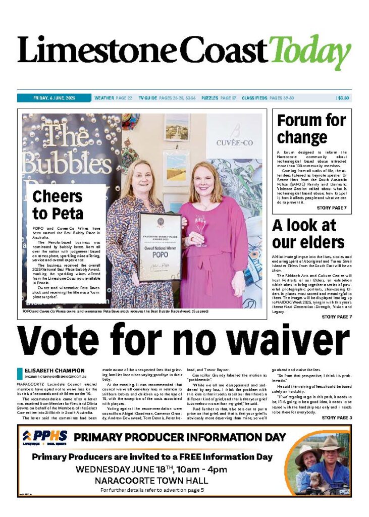 Limestone Coast Today - 6th June 2025 | Limestone Coast Today