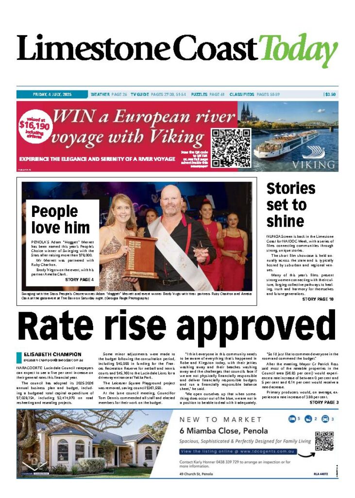 Limestone Coast Today - 4th July 2025 | Limestone Coast Today