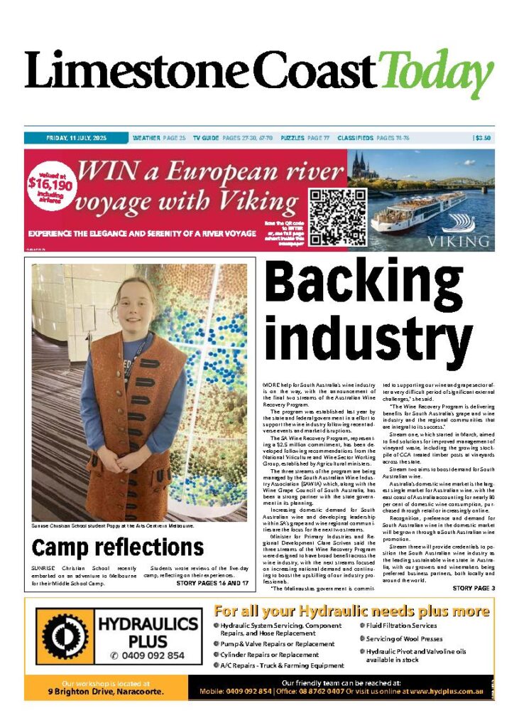 Limestone Coast Today - 11th July 2025 | Limestone Coast Today