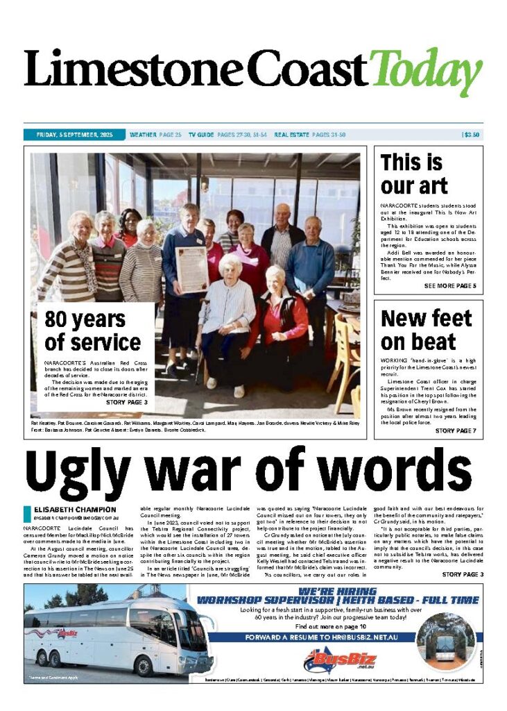 Limestone Coast Today - 5th September 2025 | Limestone Coast Today