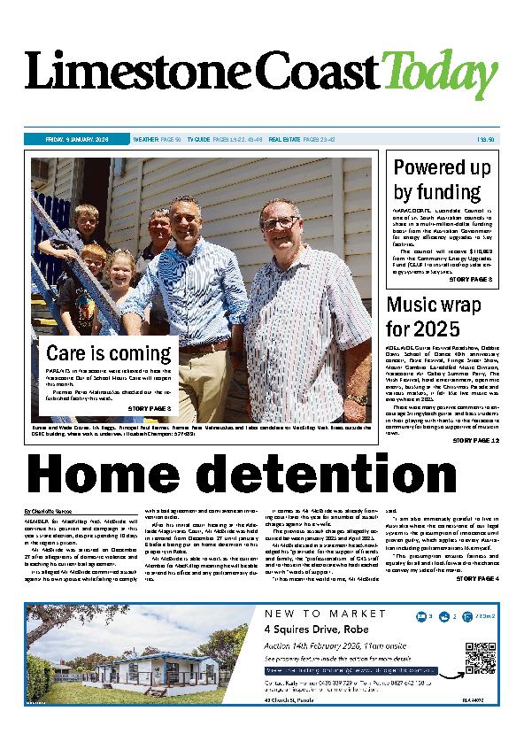 Limestone Coast Today - 9th January 2026 | Limestone Coast Today